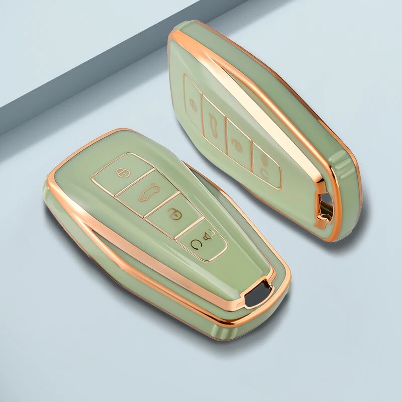 Чехол для ключа Geely Green Gold