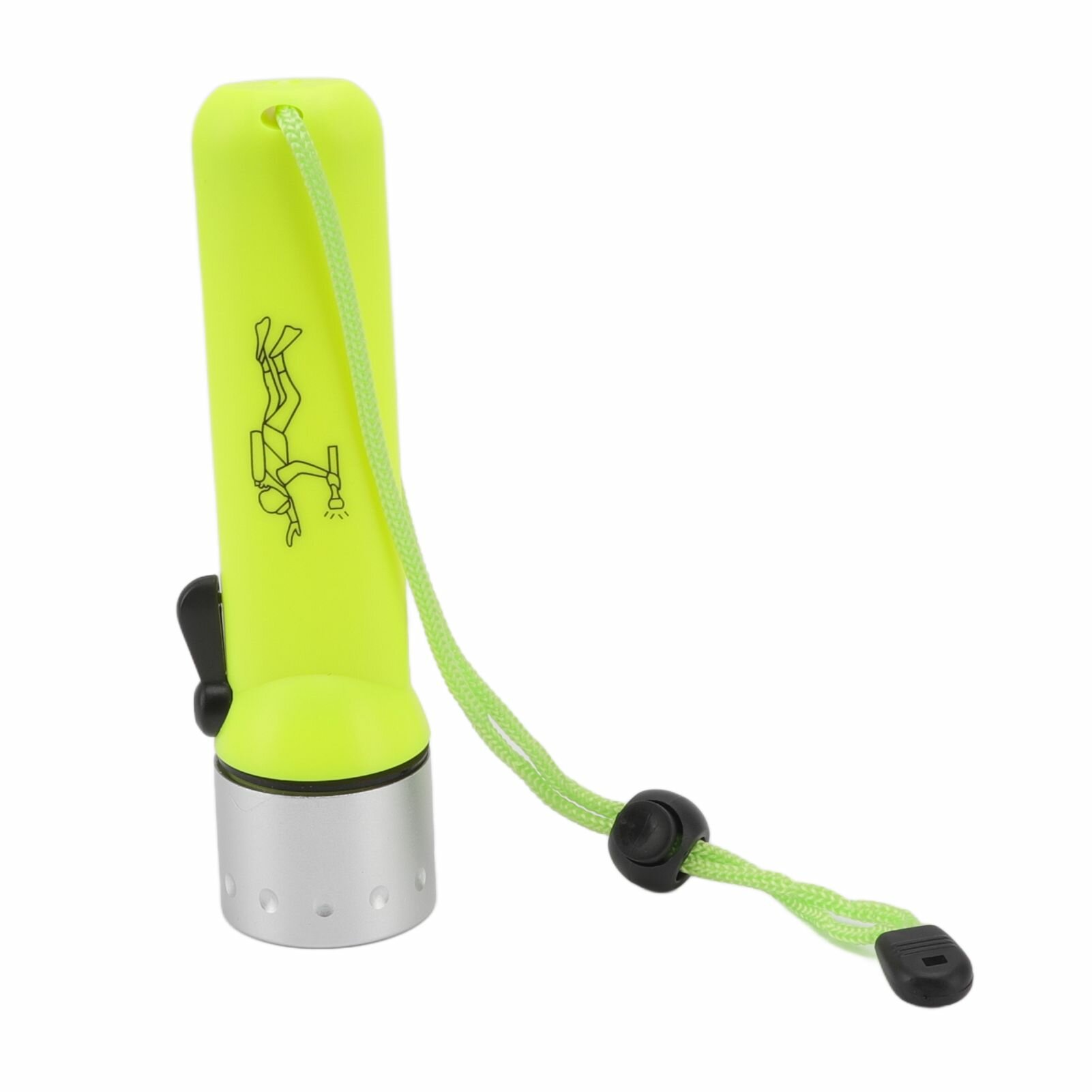 Подводный фонарь для рыбалки желтый