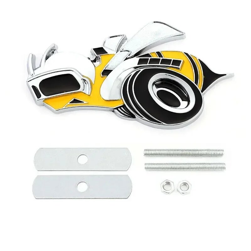 Автомобильная наклейка Super Bee, значок на переднюю решетку, эмблема заднего багажника для Dodge Caravan Challenger Caliber Charger Durango, украшение