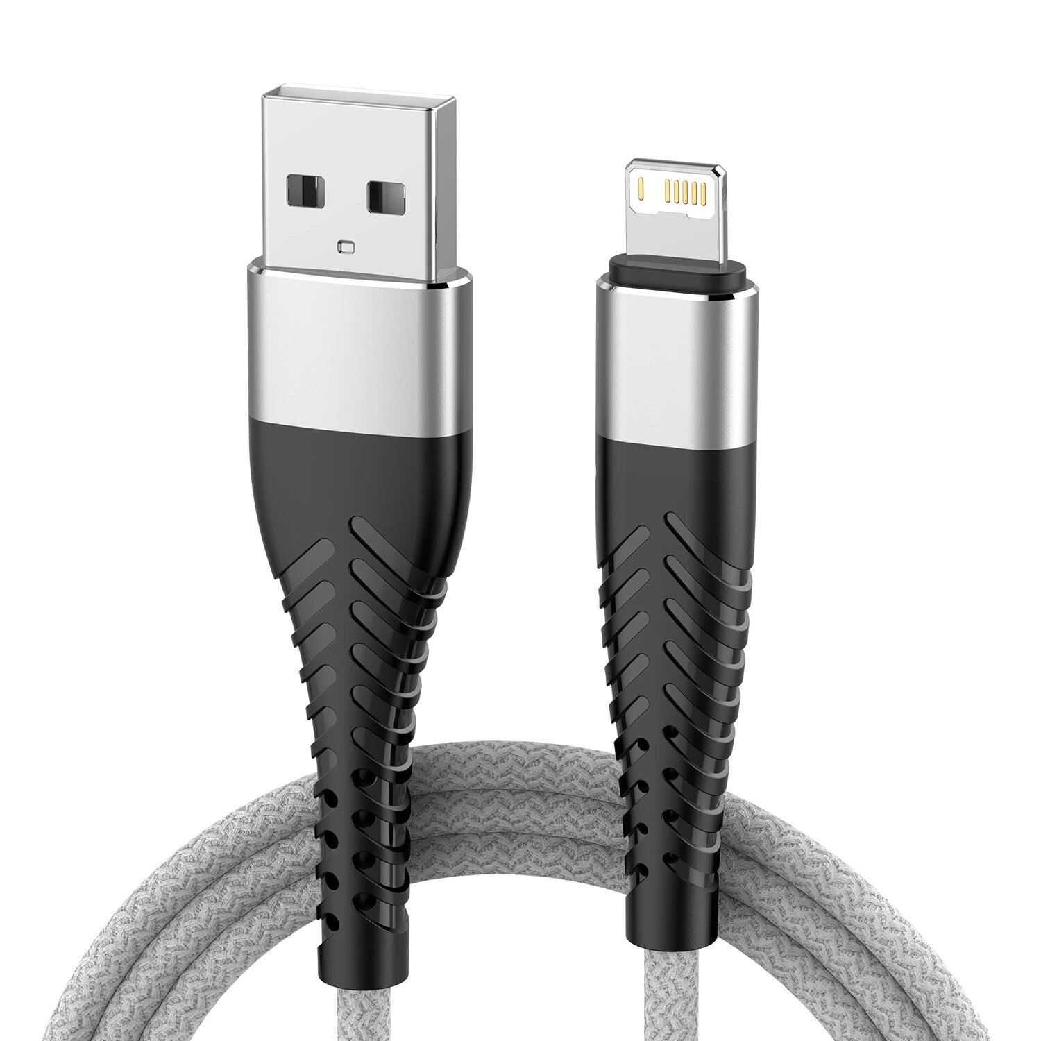 USB-кабель Длиной 3 М Для iPhone 14/13/12/11 Pro Max/X/XR/6/7/8 Plus/SE — Быстрая Зарядка 1m, WHITE