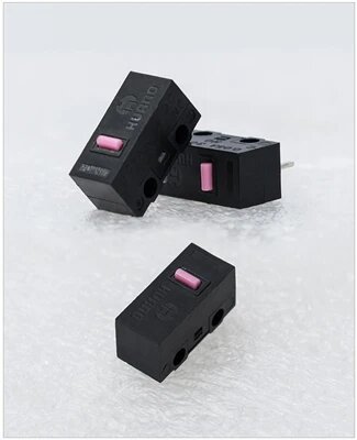HUANO набор микропереключателей для мыши 2-5 шт. pink dots 5PCS