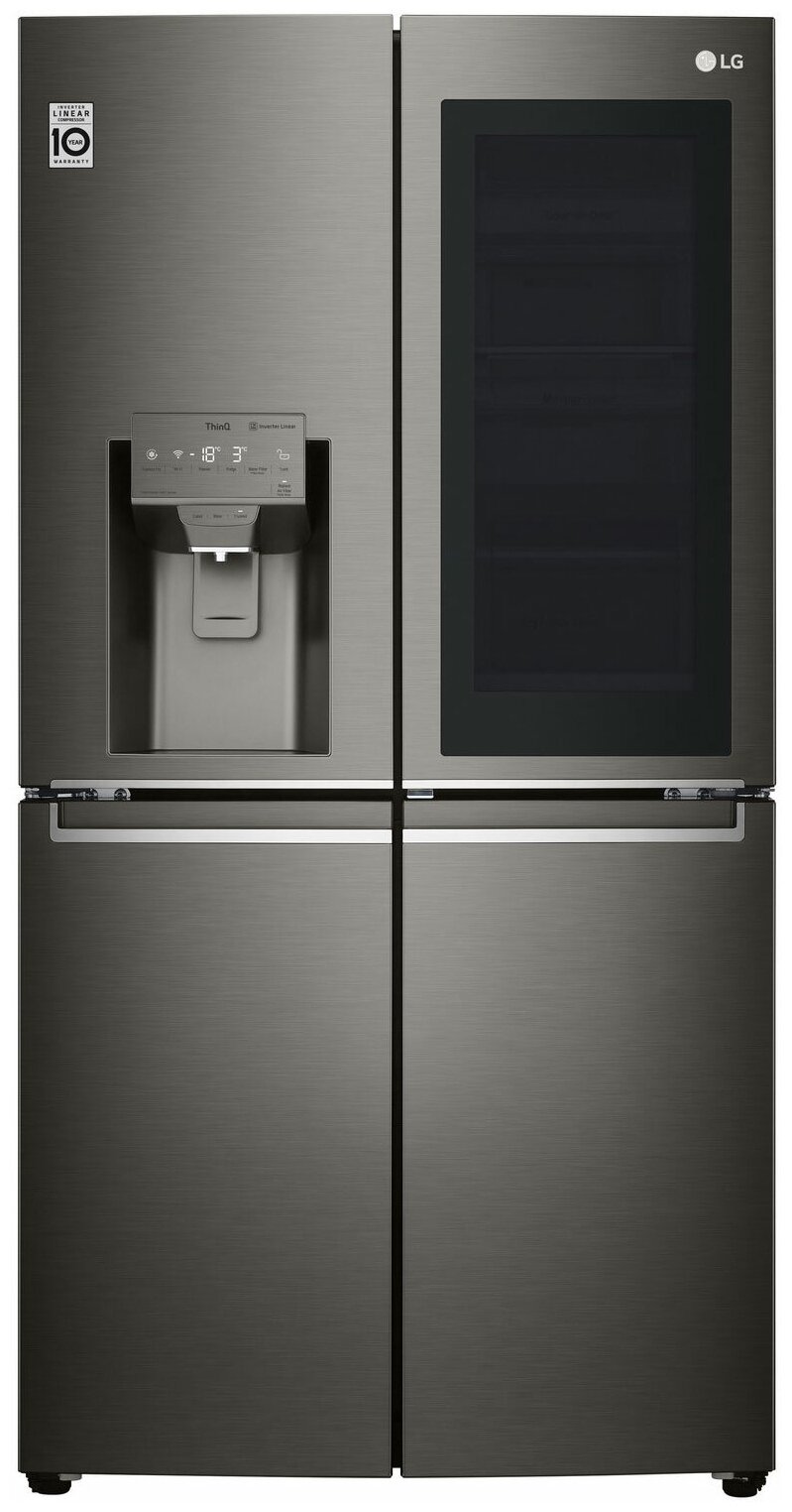 Отдельно стоящий холодильник LG GR-X24FMKBL