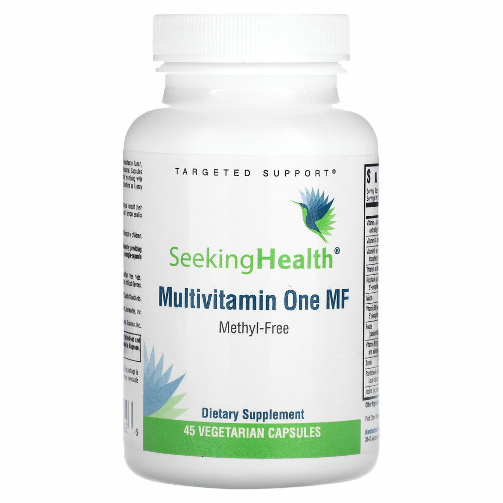 Seeking Health, Multivitamin One MF, мультивитамины, 45 капсул