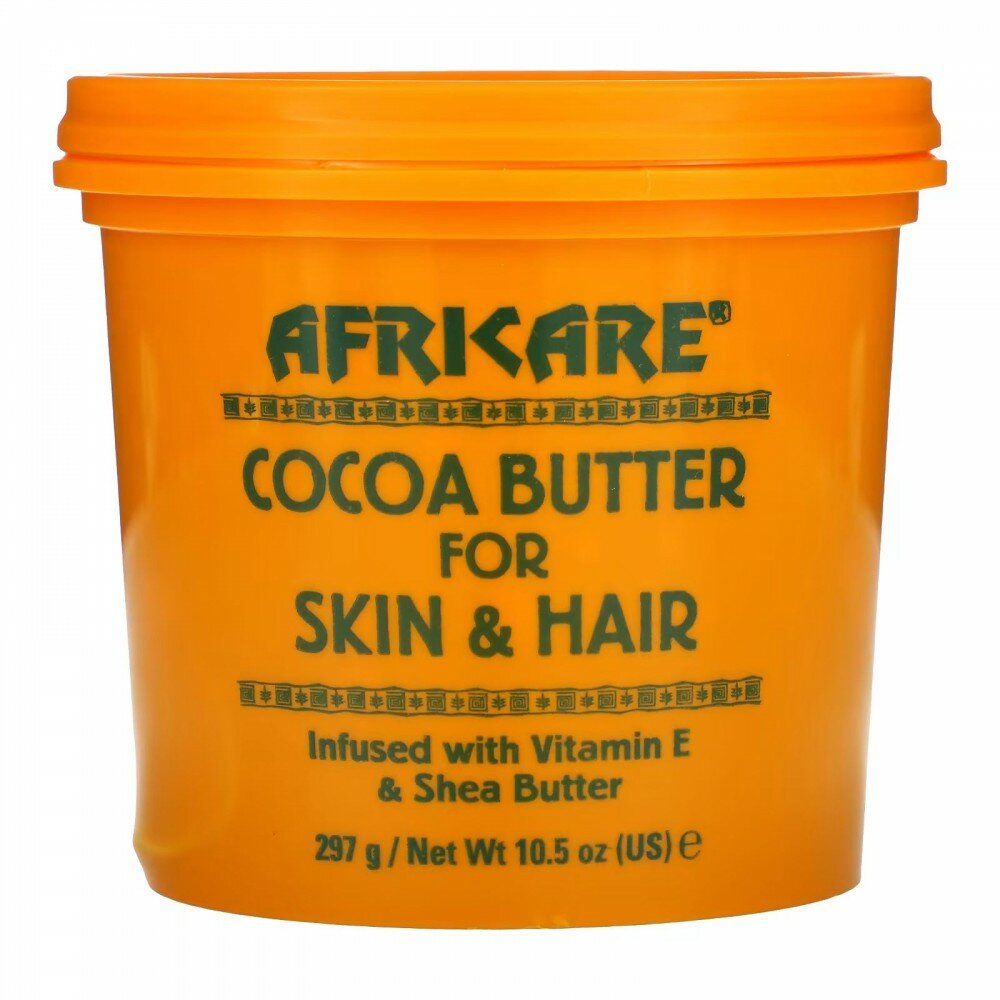 Cococare, Africanre®, какао-масло для кожи и волос, 297 г (10,5 унции)