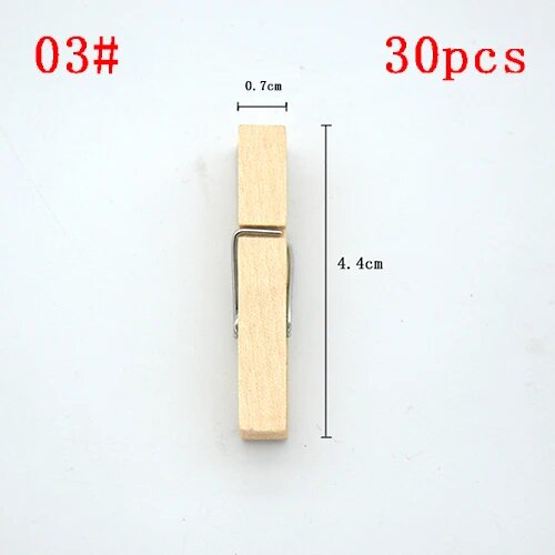 Деревянные зажимы c~TUOFENG разных размеров 03