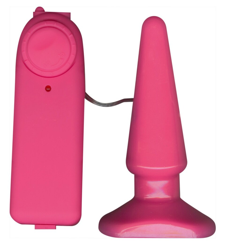 Анальная вибровтулка Toy Joy Funky Vibrating - 11 см