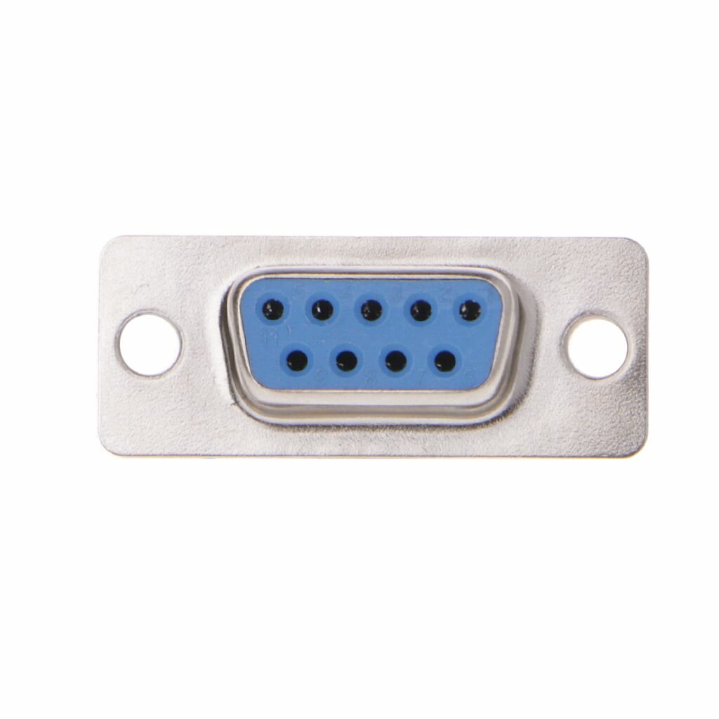 (5 комплектов) Разъем DB9 RS232 с гнездом-женщиной