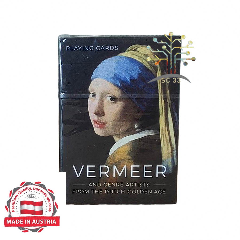 Карты игральные коллекционные Piatnik "Ян Вермеер» 55 листов " 55 листов
