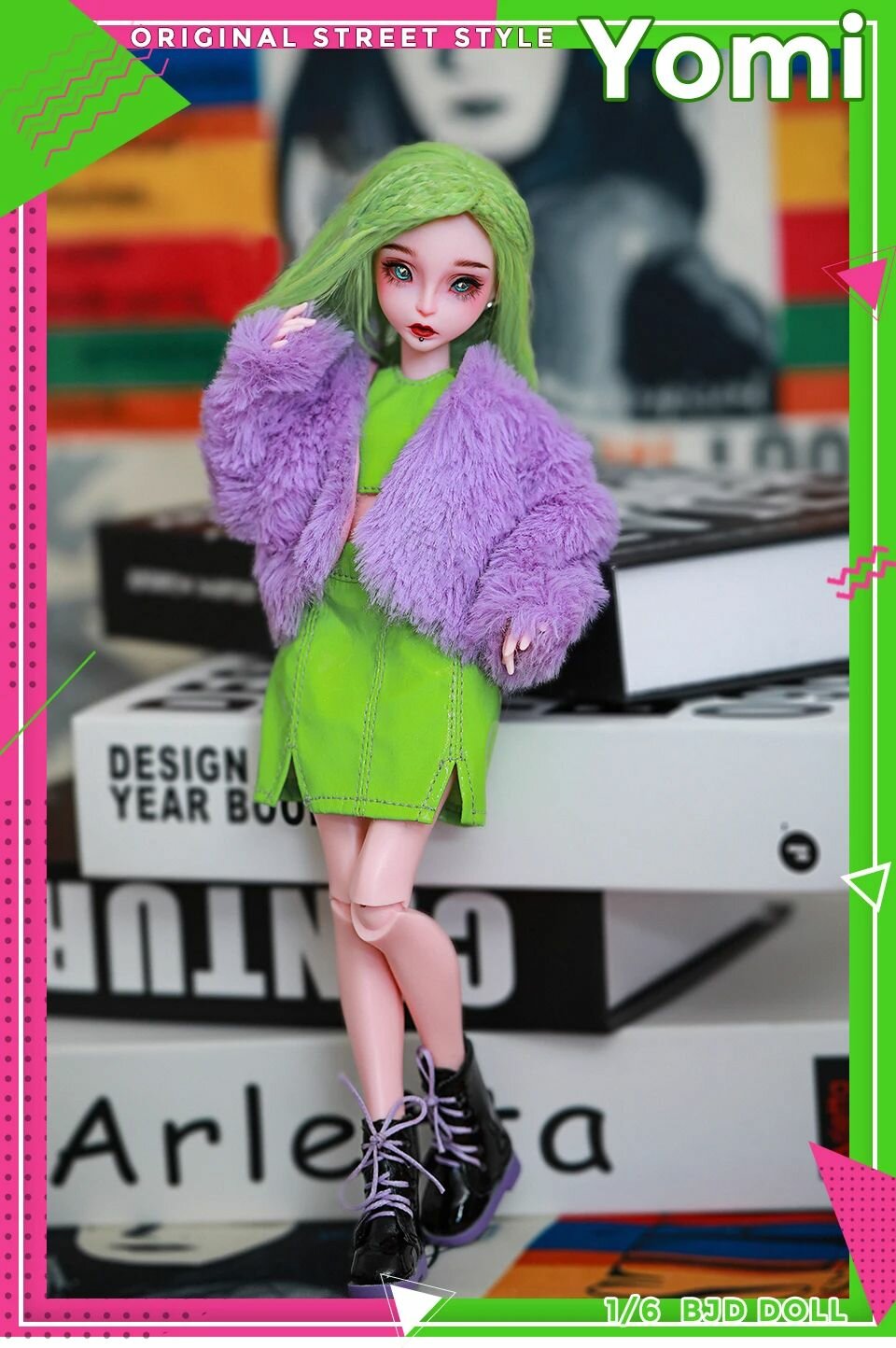 BwithU Yomi BJD 1/6 обнаженная кукла с нормальной кожей, без макияжа, без аксессуаров