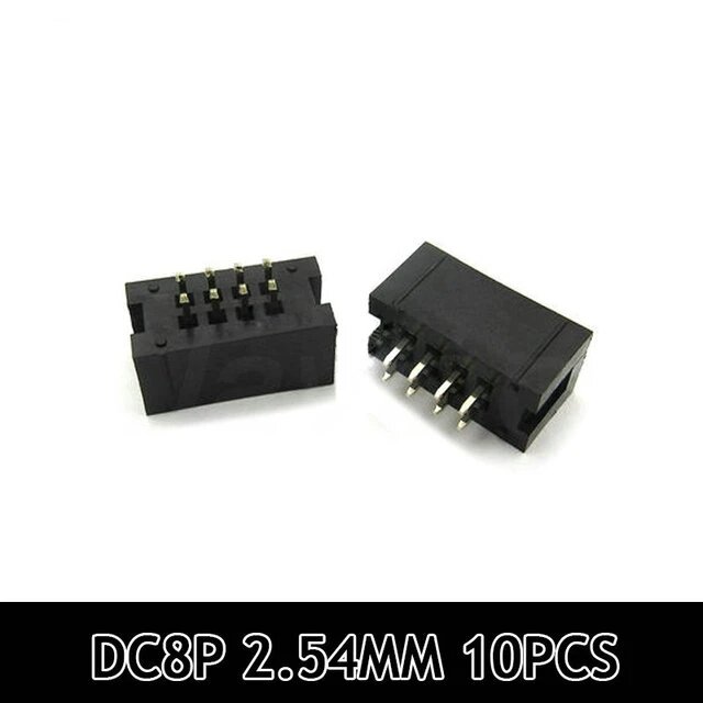 Liludin DC Connector разъем 10 шт DC-8P