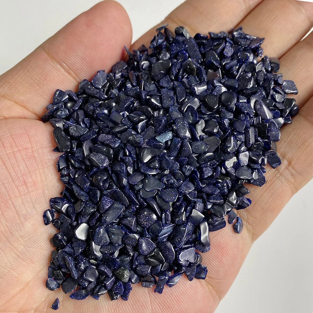 Гранатовые крошки 50 г FI0203 Фиолетовый, blue sand