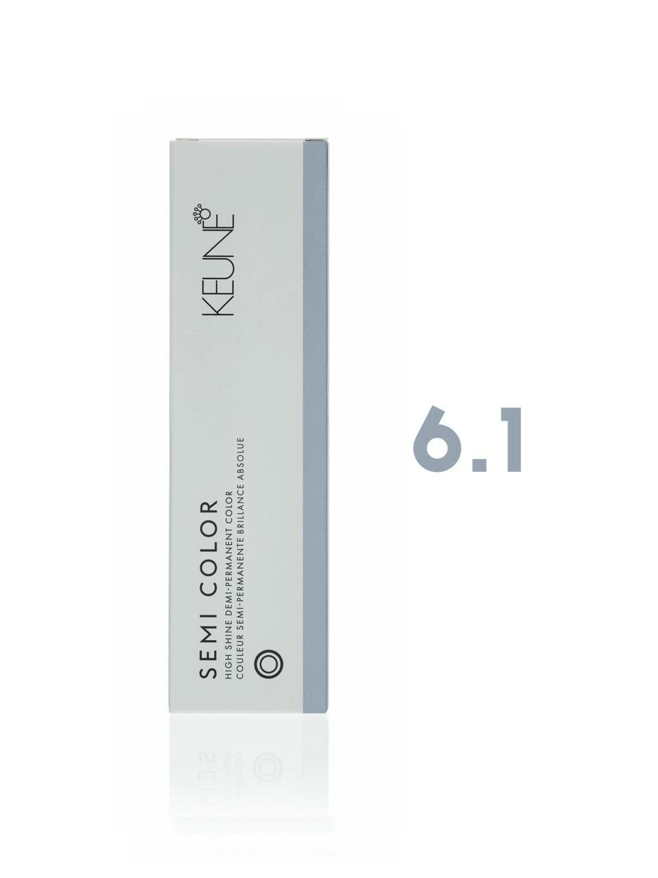 Keune Semi Color 6.1 - Полуперманентная краска для волос темный пепельный блондин 60 мл