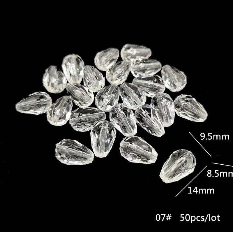 Хрустальные бусины из акрила LXGSMBENTENG 07