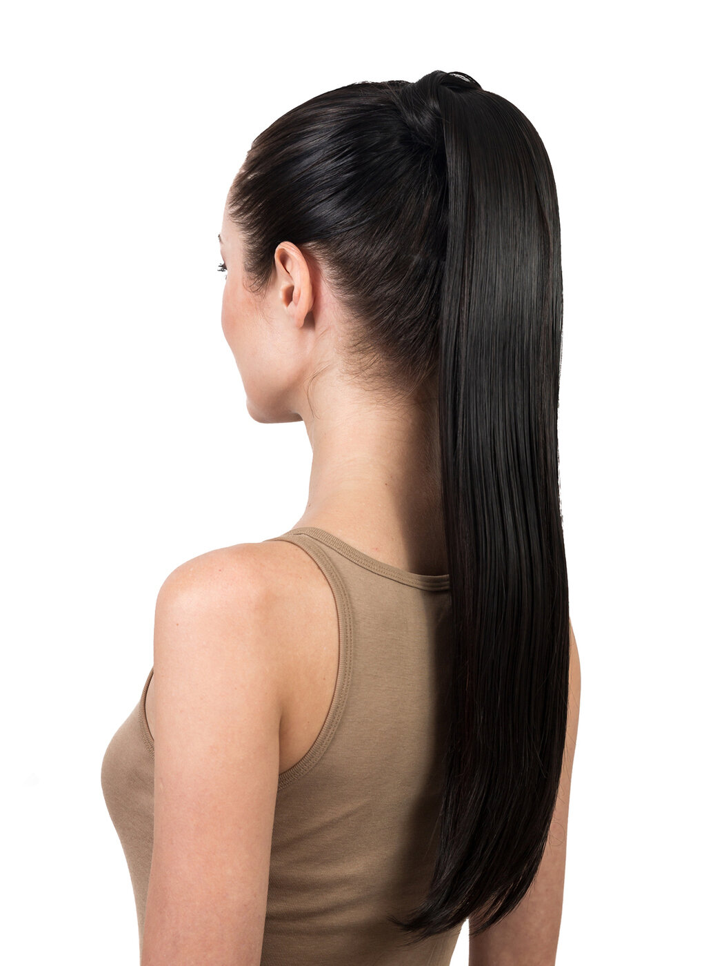 VIP-PARIK Шиньон хвост для волос длинный на липучке
