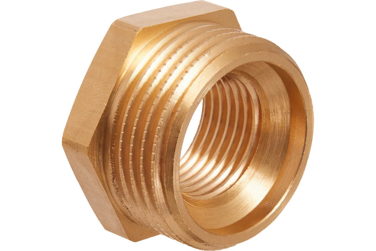 Smart Install латунная футорка Н/В 1x3/4, резьбовое соединение, упак. 10 шт