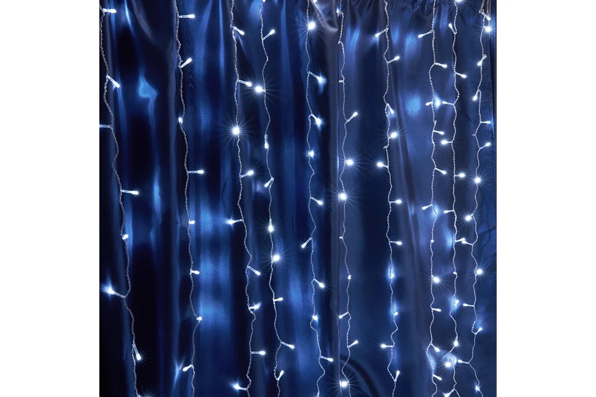 FERON Гирлянда Штора 230V 320 LED 5000K IP44 уличная с шнуром 3м CL21 32339