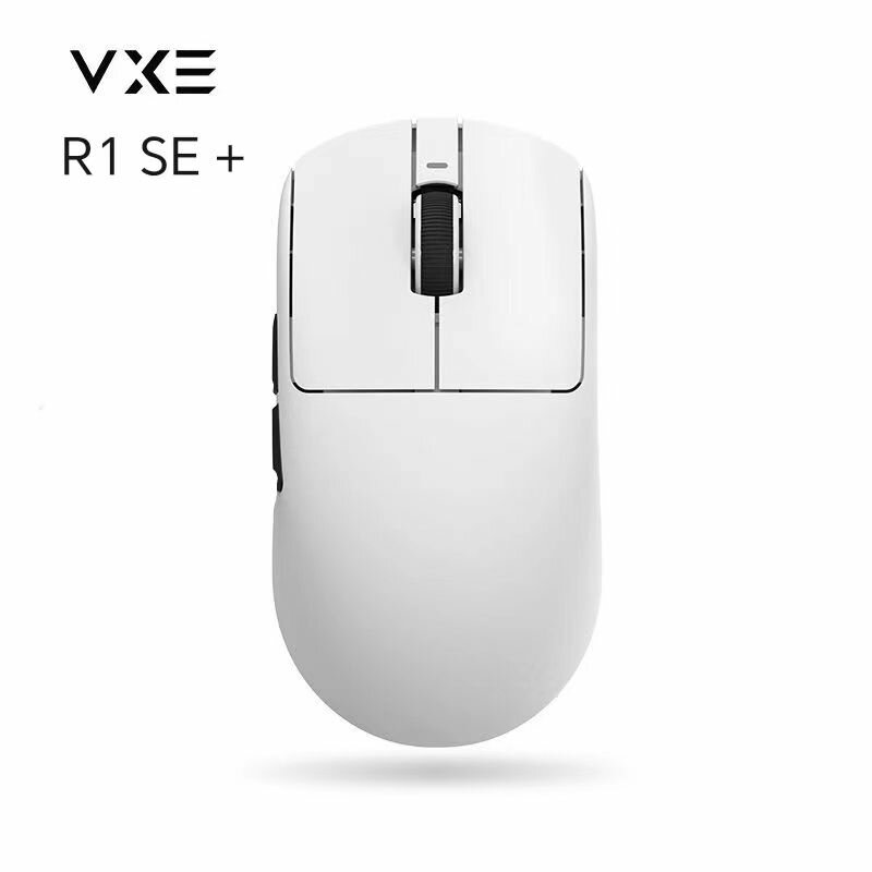 Игровая мышь беспроводная VXE DragonFly R1 SE+, PAW3395 SE, белый-