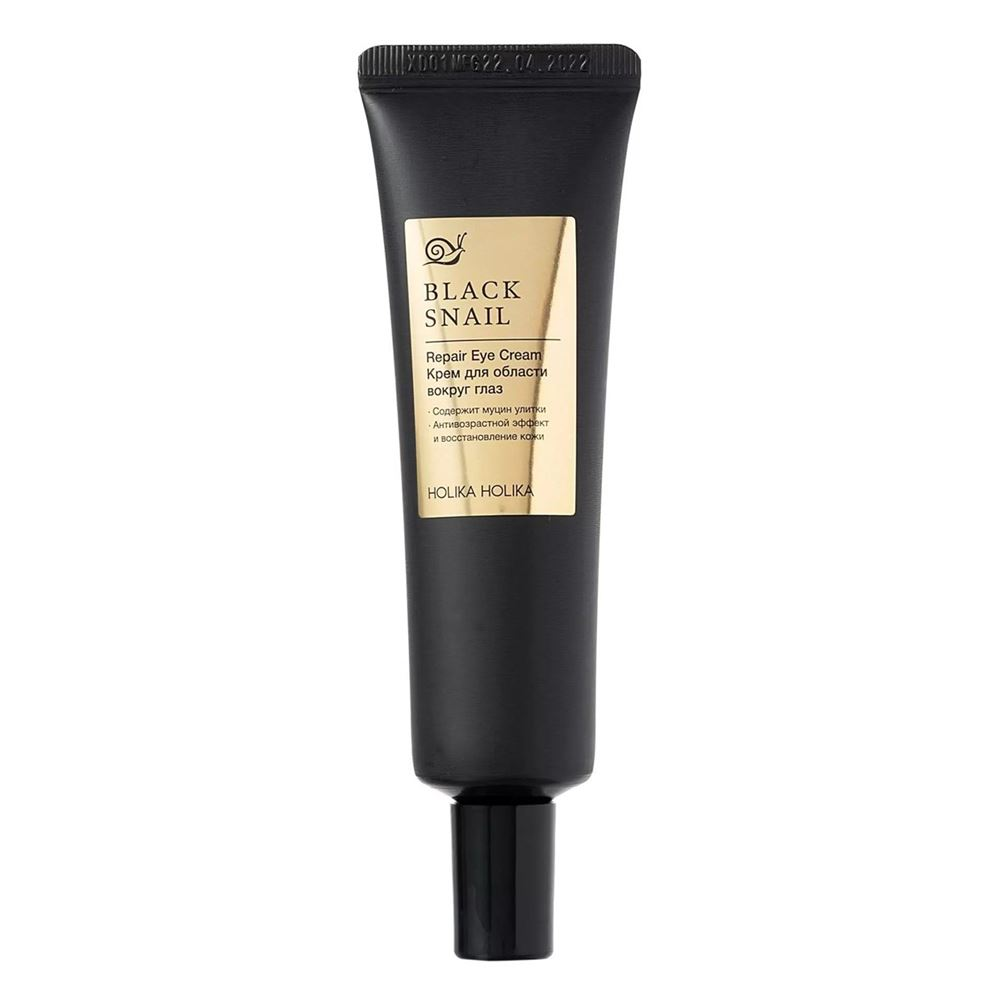 Крем Holika Holika Black Snail Repair Eye Cream, восстанавливающий для глаз, 30 мл
