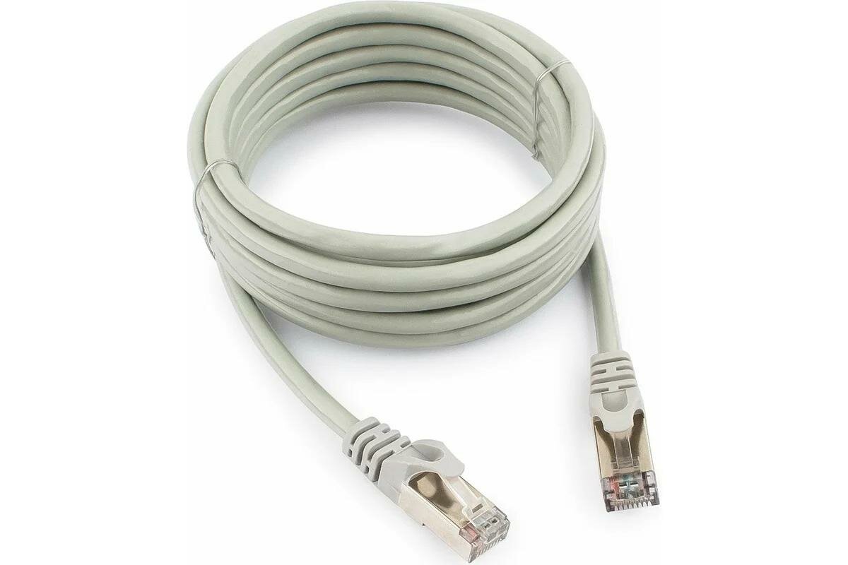 Кабель патч-корд Cablexpert модель FTP PP6-3m, 3 м, цвет серый