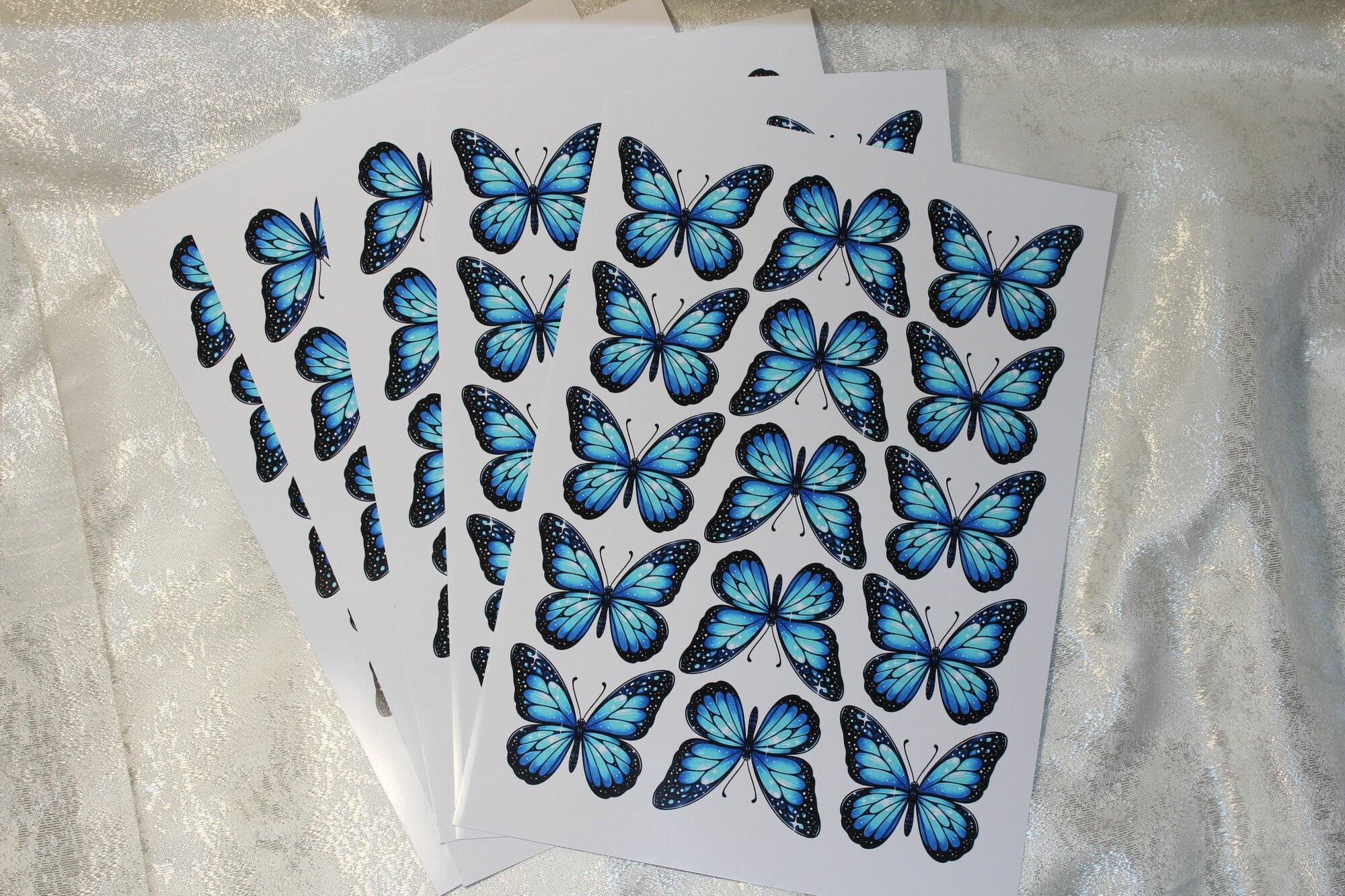 Бабочки для букетов 75 штук