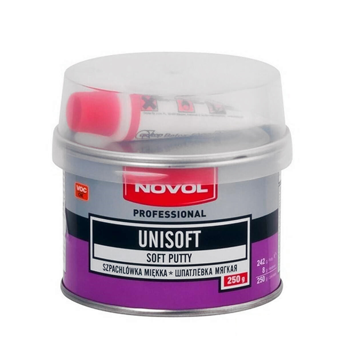 Шпатлевка мягкая UNISOFT NOVOL (0,25кг)