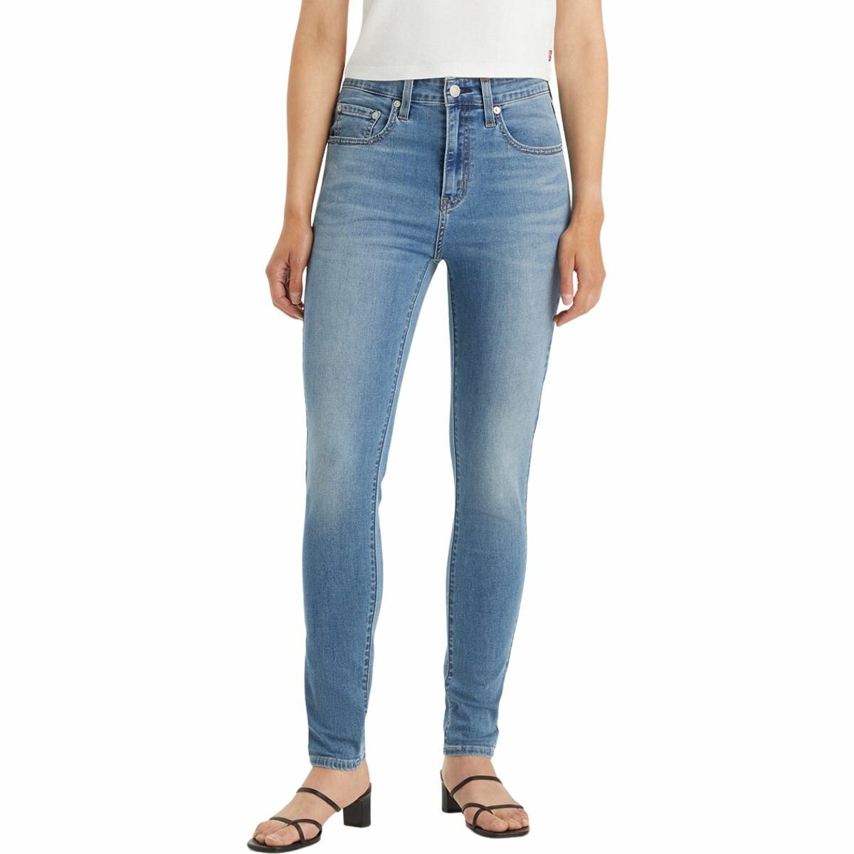 Джинсы скинни Women 721 High Rise Skinny Jeans 