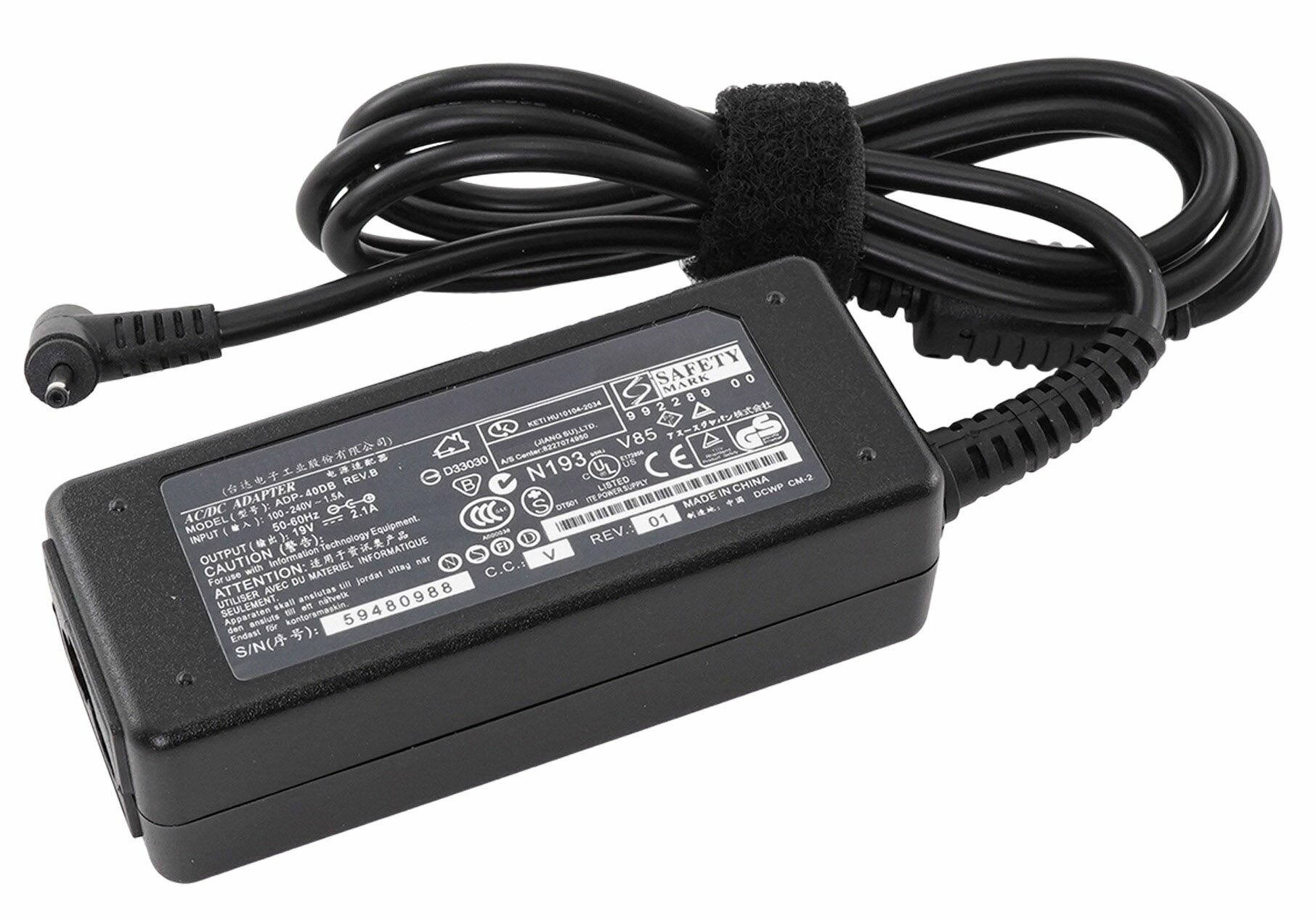 Блок питания для Asus 19V 2.1A (40W) 2.5x0.7мм (OEM)