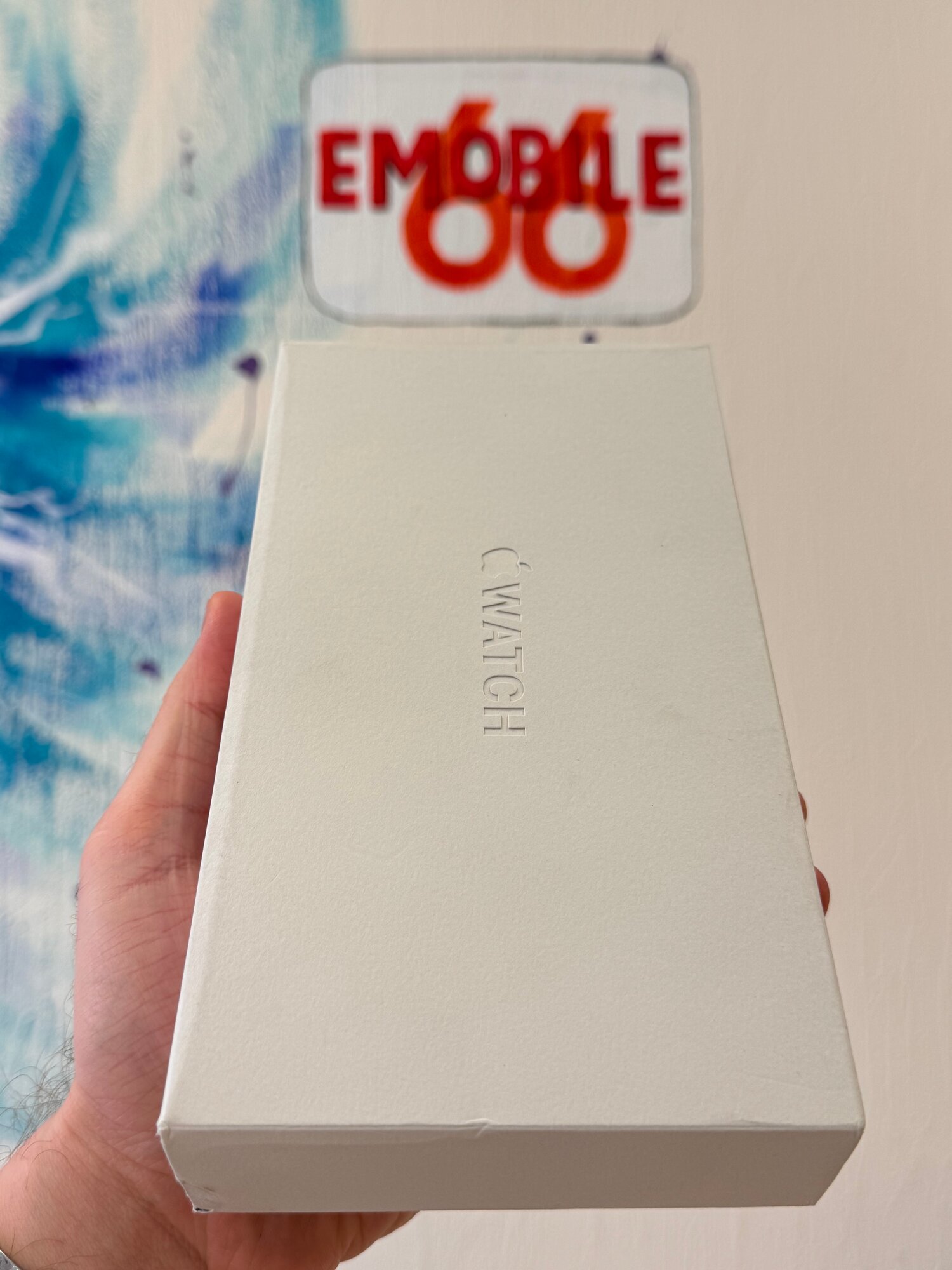 Часы Apple Watch Ultra 2 2024 Cellular 49 мм корпус из натурального титана ремешок Ocean Band тёмно-синего цвета MX4D3