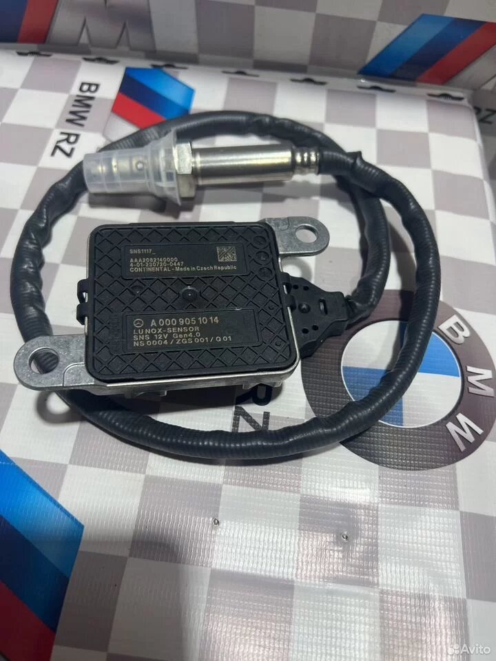 Датчик окислов азота NOX sensor, MERCEDES-BENZ, A0009051014, черный