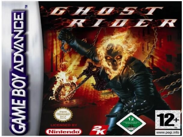 Игровой картридж Ghost rider (Призрачный Гонщик) (GBA, рус. версия) 64М