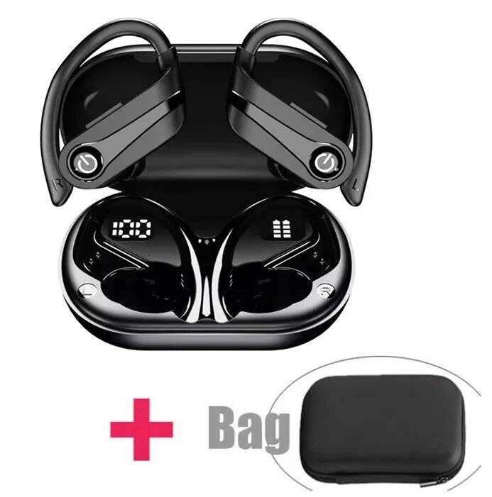 Беспроводные спортивные наушники YYK Q63 BlackWithBox