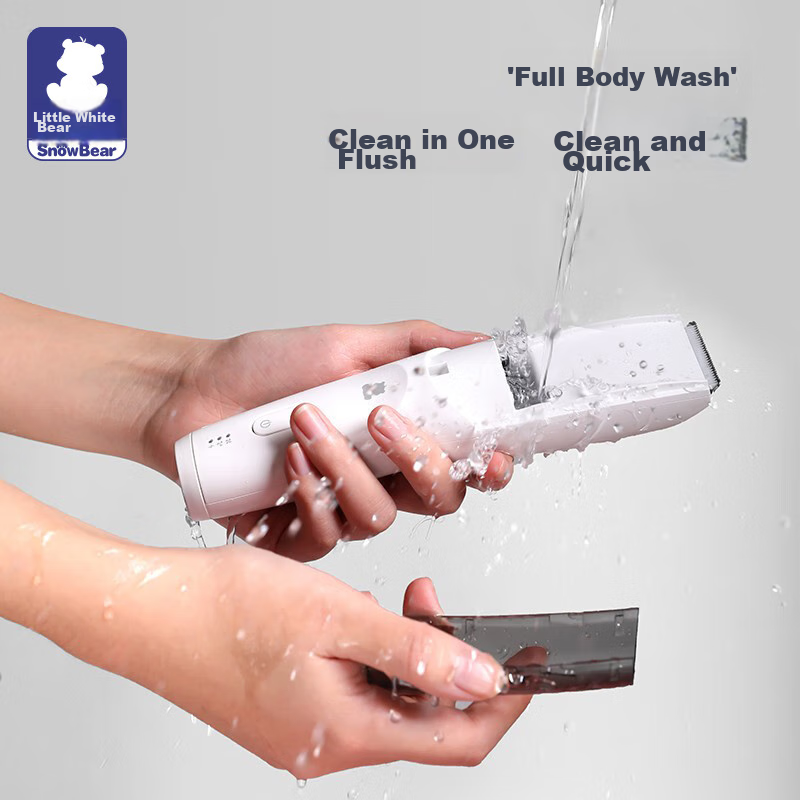 SnowBear Baby Hair Clipper, Washable Hair Trimmer for Children, Electric Hair Cutter, Model 08568