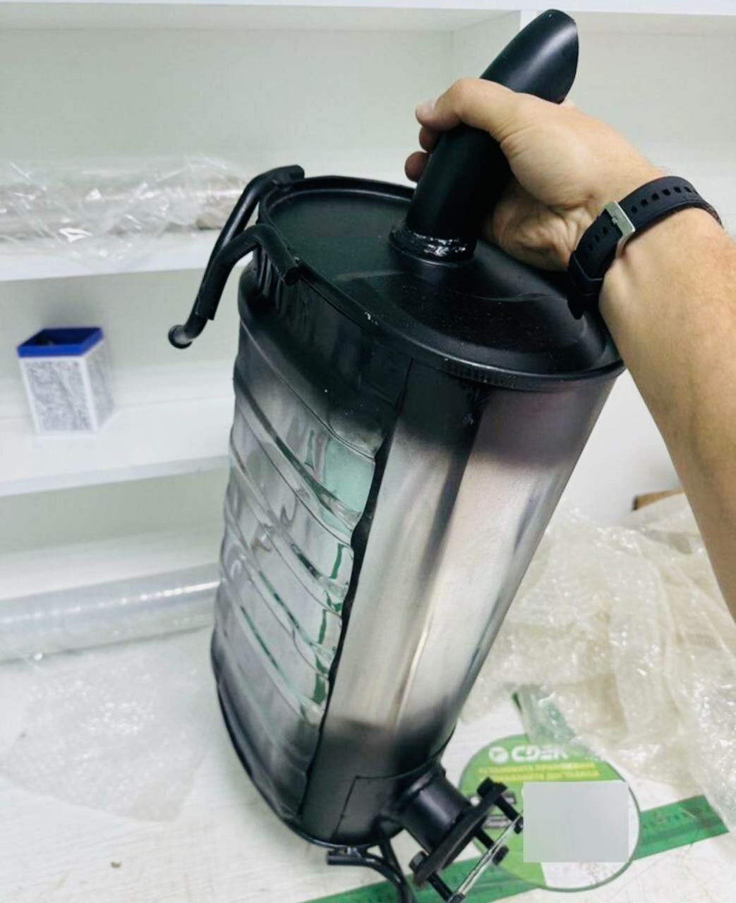 Глушитель в сборе, нержавеющая сталь AISI 409, для Mitsubishi 3