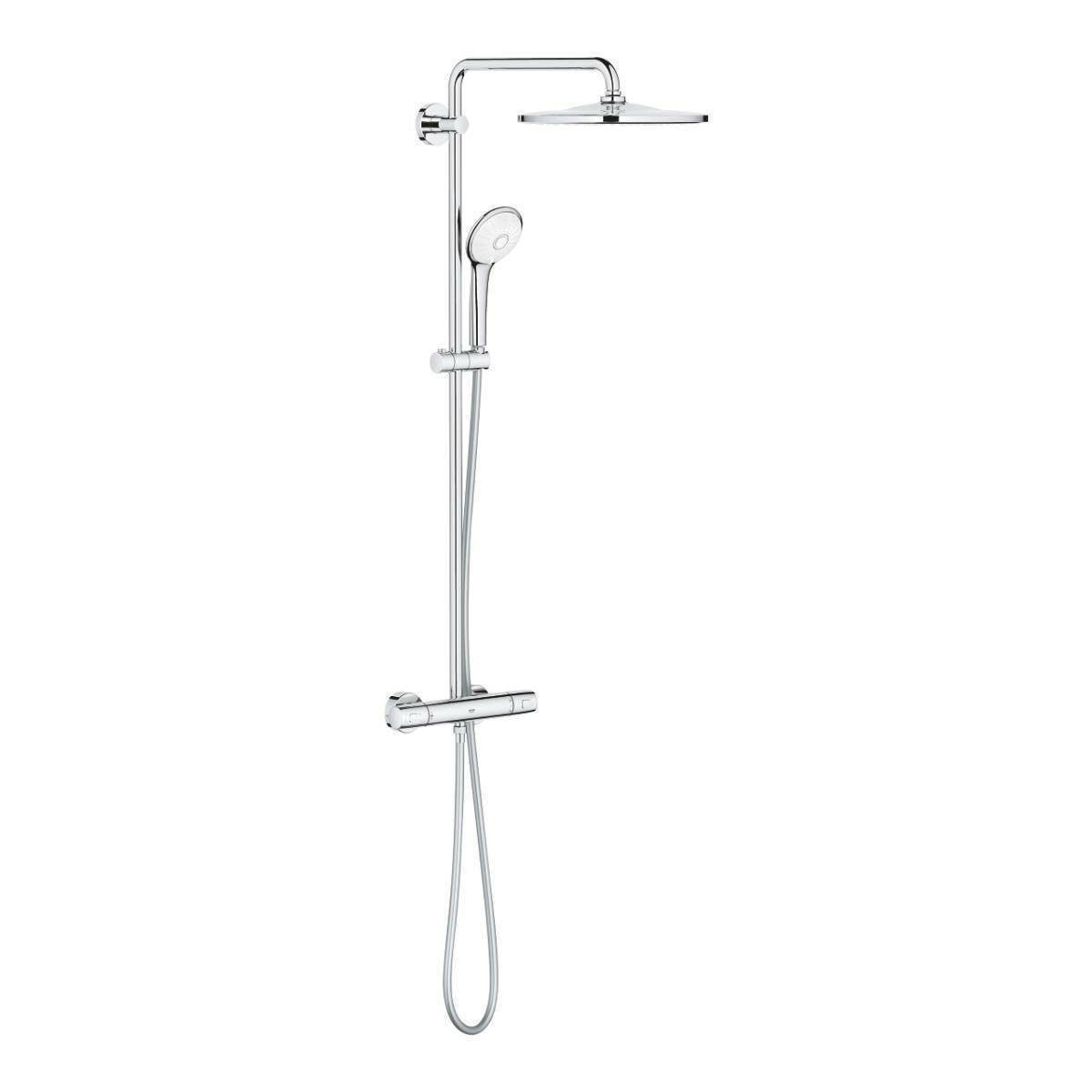 Душевая система GROHE EUPHORIA XXL 26075001 (хром, металл/пластик, 175-см, круглая)