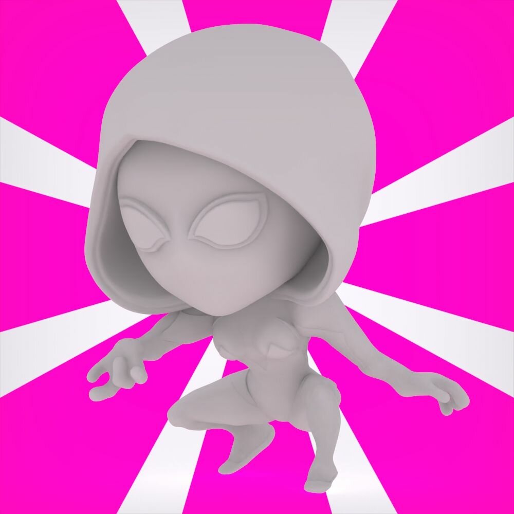 Фигурка POP Паук Гвен / Spider Gwen - Marvel (60мм)