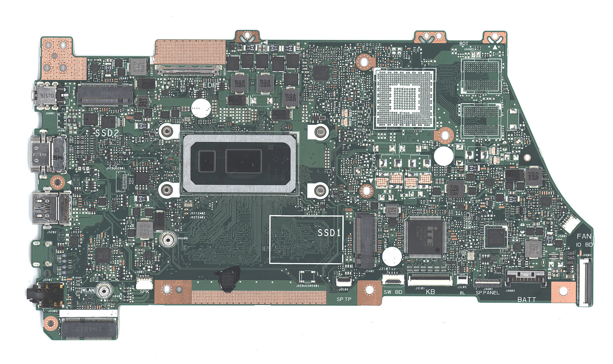 Материнская плата X432FA 16G i7-10510U SRGKW 60NB0M60-MB3200