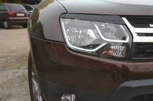 Ресничка на Фары - Renault Duster 2010-2020 / Рено Дастер с 2010-2020