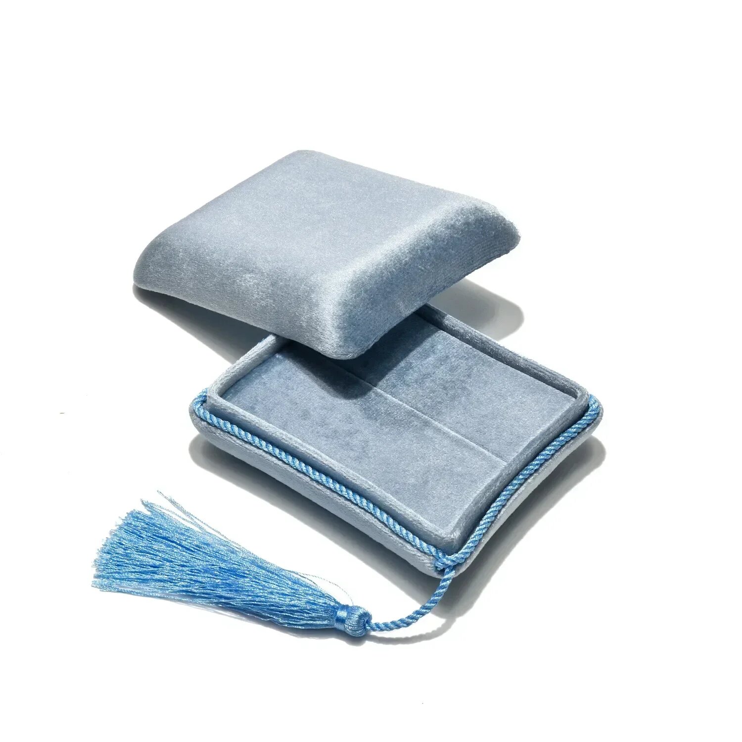 Бархатная шкатулка для украшений Baby.Xin Синий, G80