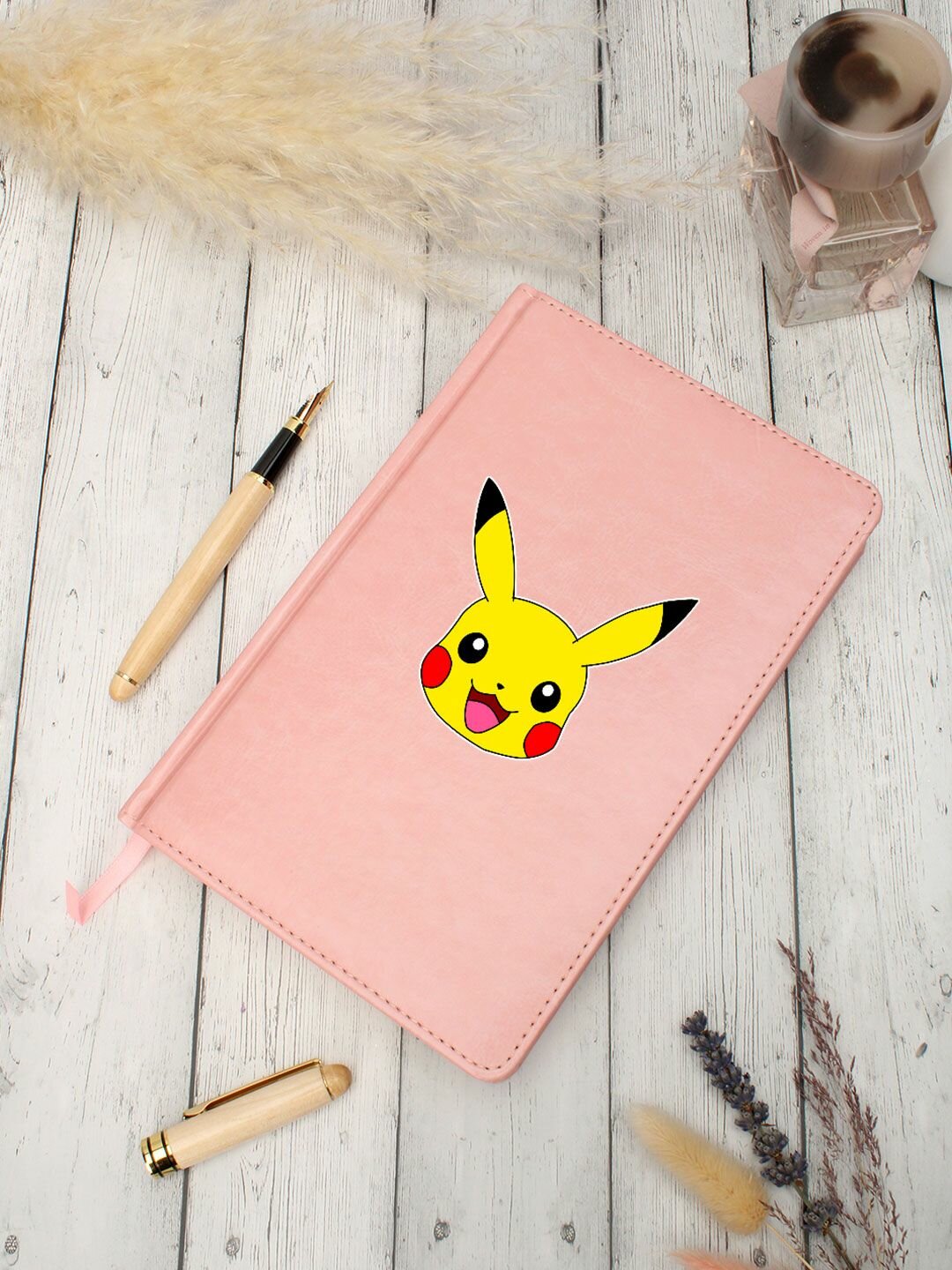 Ежедневник с принтом Пикачу ,136 листов