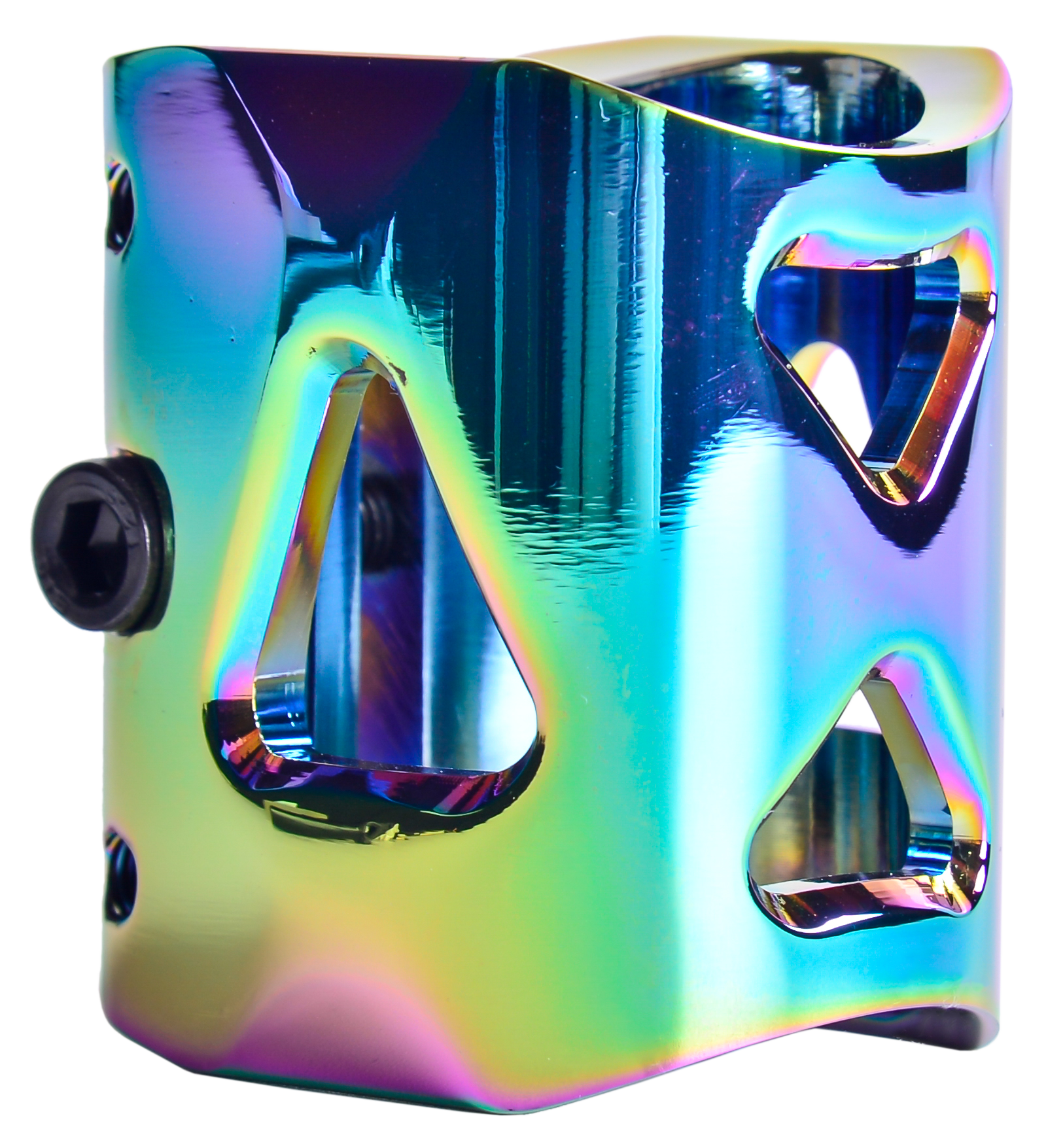 Зажим для трюкового самоката Tech Team "N" Old Boy, HIC - Neo Chrome