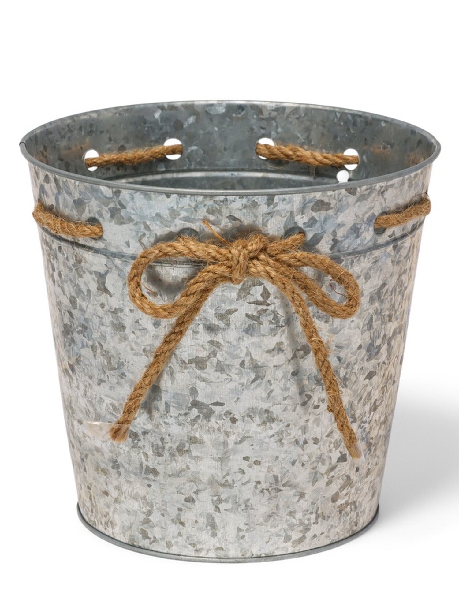 Кашпо Take It Easy «Ведёрко Альмис», металл, серебристое, 19 см, 3 л