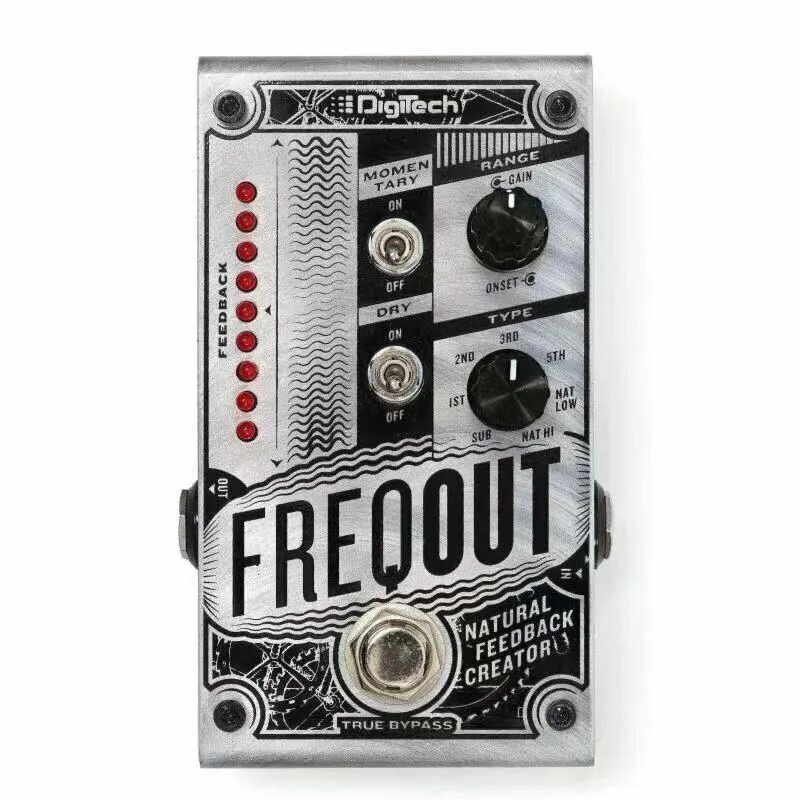 KNOW EASY-Процессор эффектов для электрогитары Digitech FreqOut