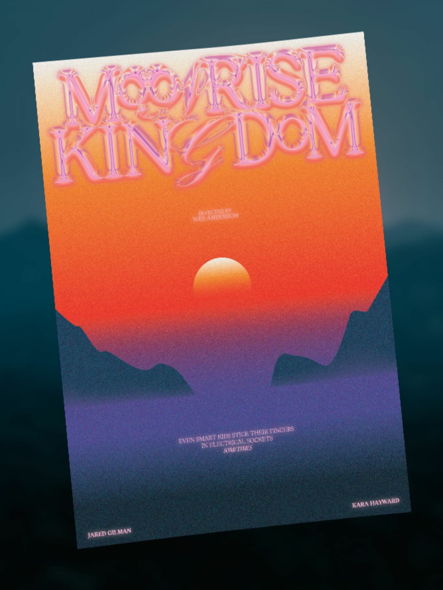 Постер "Королевство полной луны", формата А3, 42x29 см, глянцевый