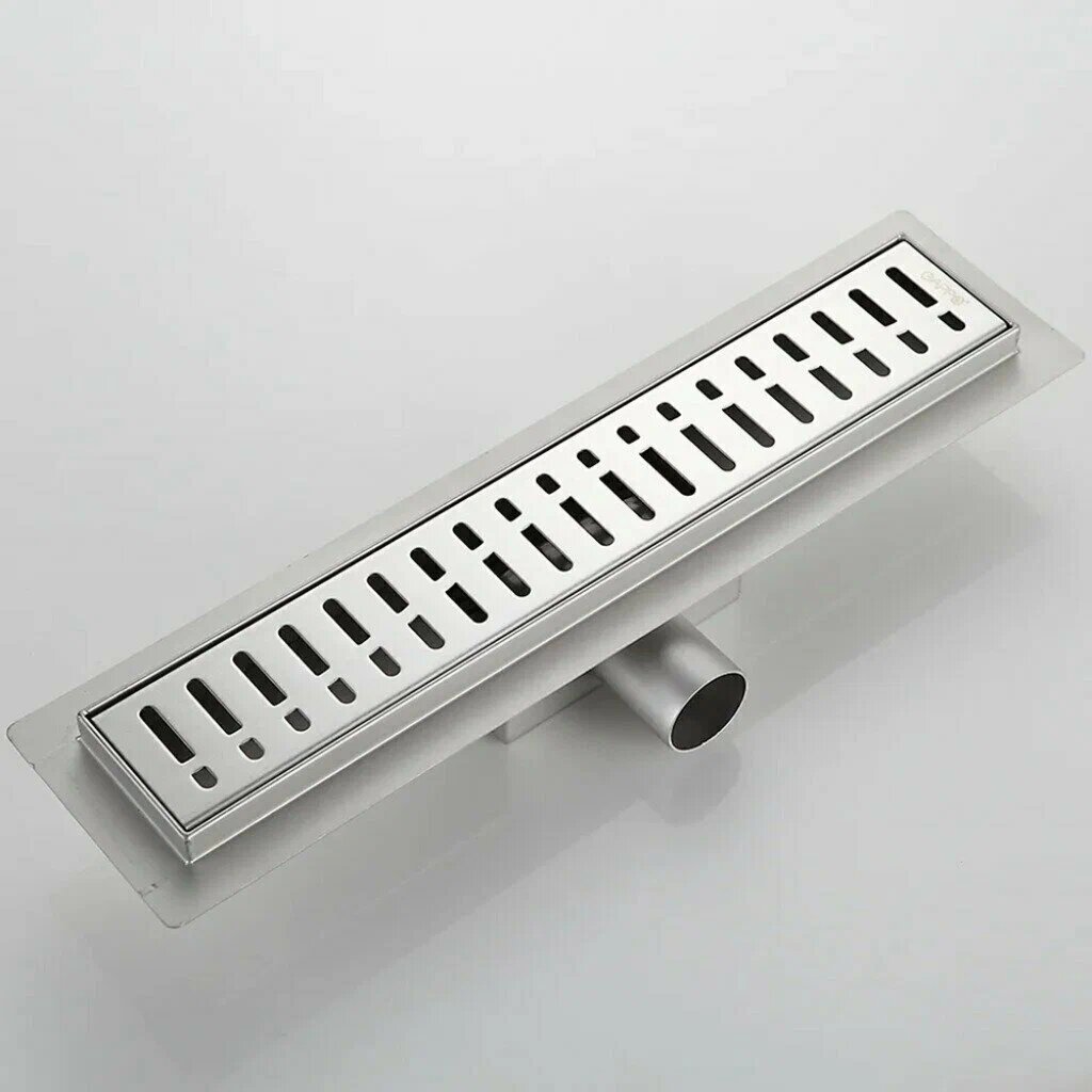 Трап для душа GAPPO G84007-3 нержавеющая сталь, 70х400мм, сатин