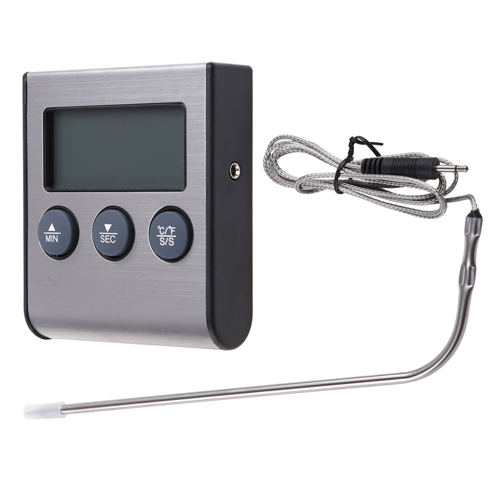 Цифровая Кухня с Длинным Зондом Сигнализации для Приготовления Пищи Коптильня для Мяса Измерительные Инструменты Для Духовки Высокая Точность