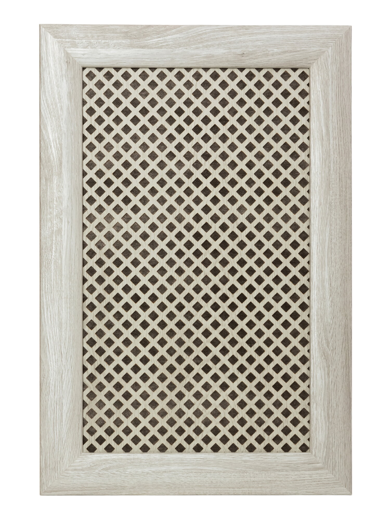 Фасад для кухни 295х715 мм ExDe с радиусным профилем Глория Седой дуб серый