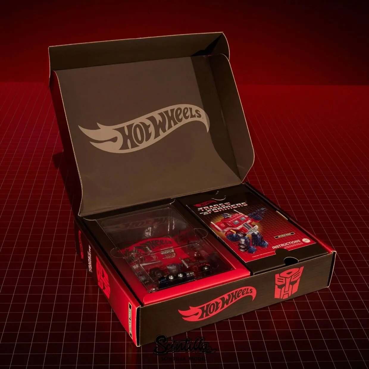Машинка Mattel Hot Wheels 1/64 RLC Transformers Optimus Prime Alloy Car Model Collection Gift