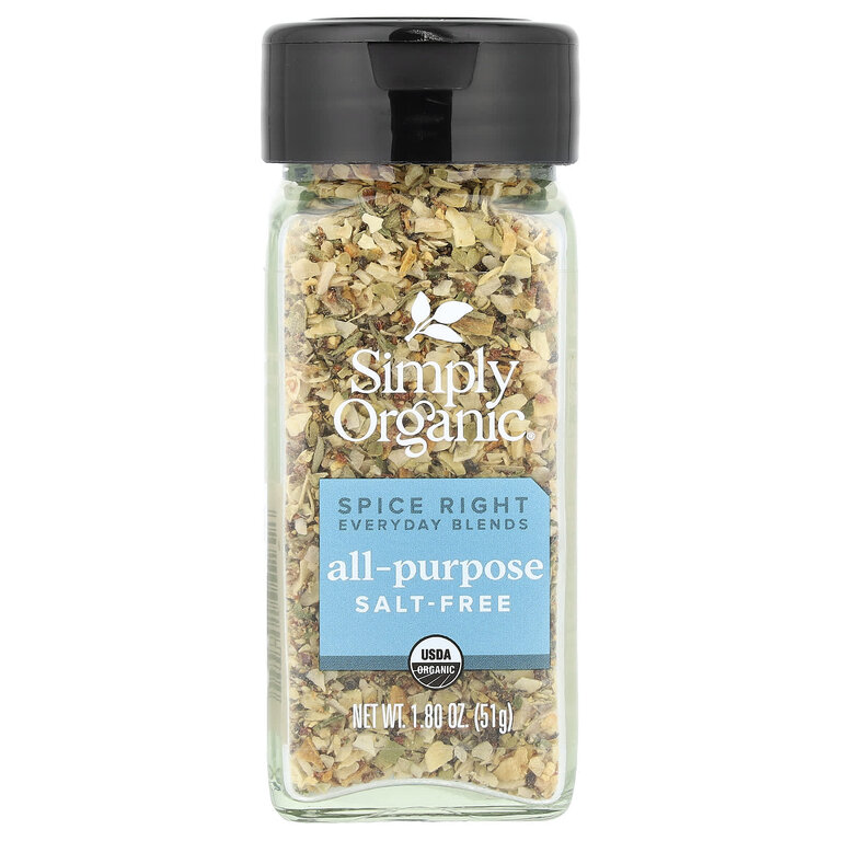 Универсальная смесь приправ Simply Organic, без соли, органическая, 51г
