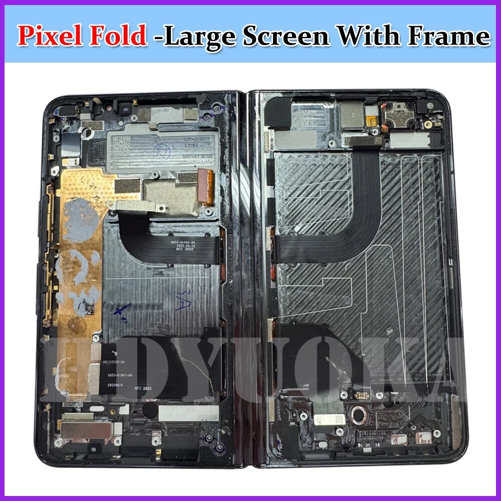 7,6-дюймовый складной OLED-экран для Google Pixel Fold 5G ЖК-дисплей G9FPL, сменный преобразователь сенсорного экрана в сборе