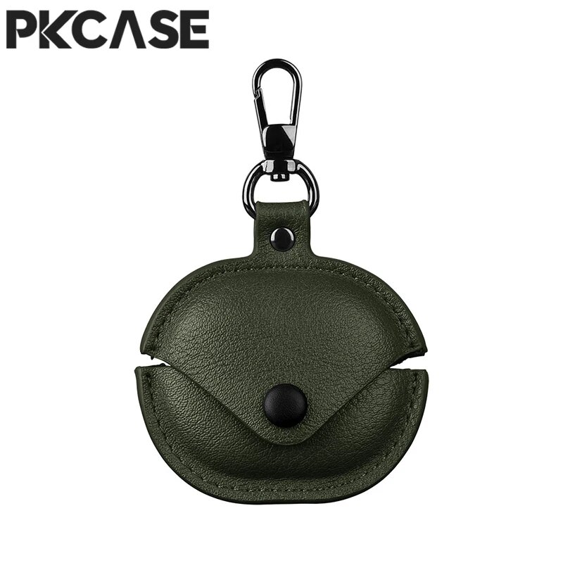 PKCASE противоударный кожаный чехол для наушников для Redmi Buds 6 5 4 Pro брелок Bluetooth чехол для наушников для Redmi Buds 6 4 Lite